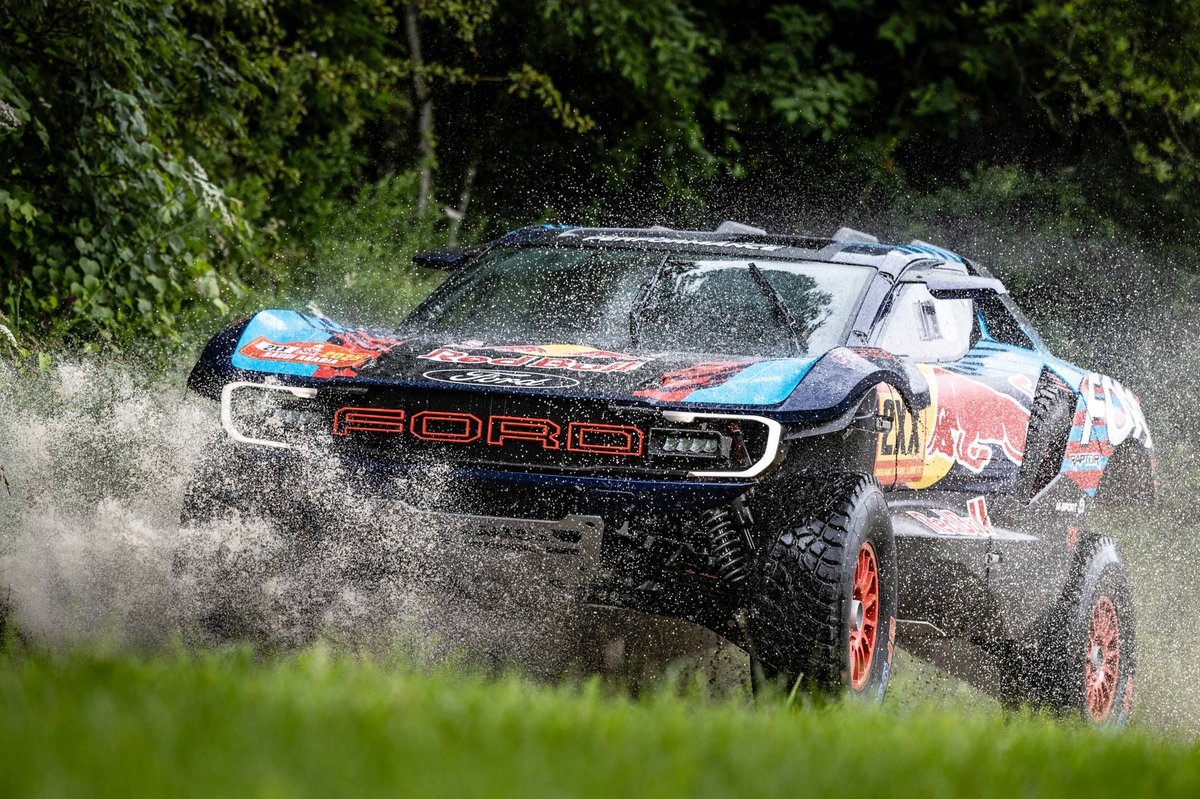 Ford onthult nieuwe Dakar-bolide op Goodwood Festival of Speed