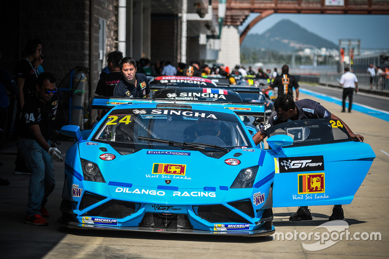 #24 Dilango Racing Lamborghini: Armaan Ebrahim, Dilantha Malagamuwa at ...