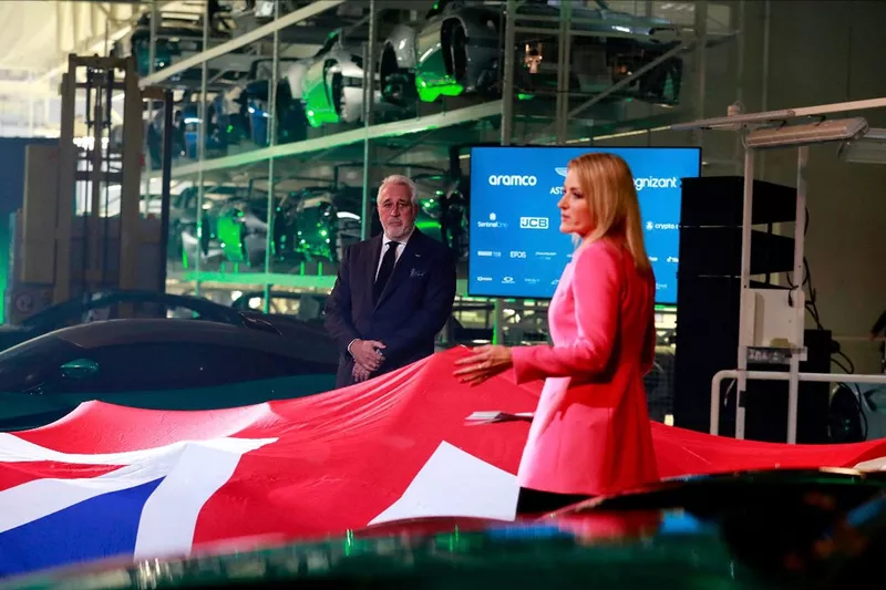 Aston Martin reveals AMR22 Formula 1 car with updated livery