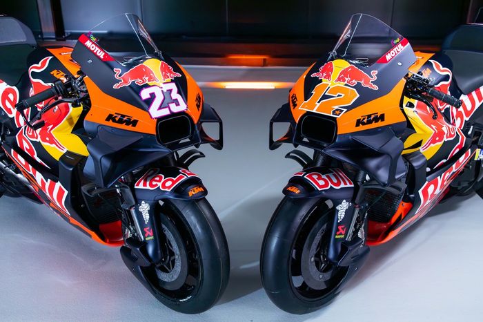 KTM and Tech3 unveil identical 2025 MotoGP liveries