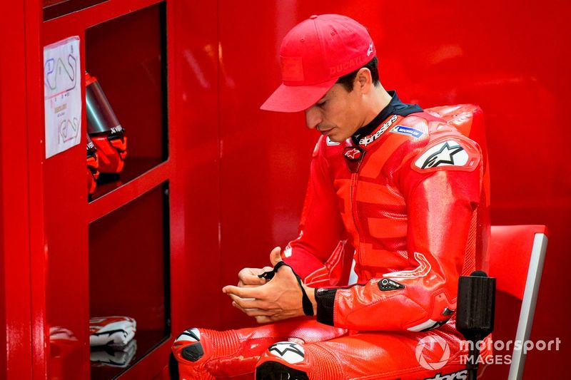 Marc Márquez a commencé ses essais avec la Ducati officielle