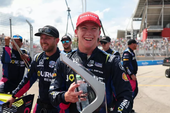How Kyffin Simpson raced to a breakthrough IndyCar podium