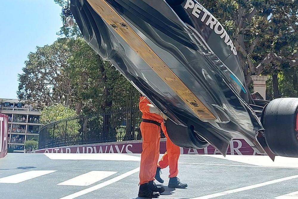 Wolff, W14'ün yeni taban tasarımı ortaya çıktığı için sinirli ...