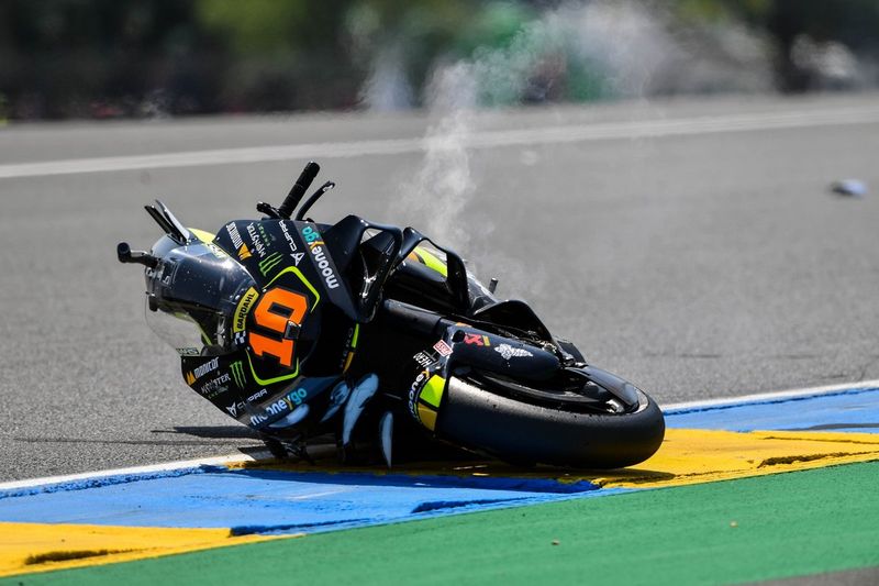 Alex Marquez explains “scary” Marini crash in Le Mans MotoGP race