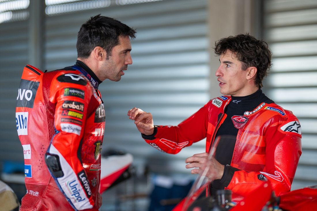 Marc Marquez testing, in photos MotoGP
