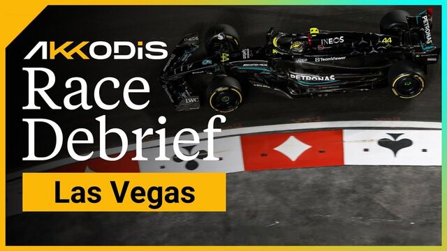 Battle for P2 Going Down to the Wire | 2023 Las Vegas GP Akkodis F1 ...