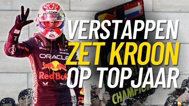 F1-update: Verstappen treedt toe tot select groepje F1-kampioenen ...