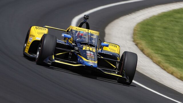 Indy 500: Colton Herta antrenmanlarda kaza yapıyor - IndyCar Videoları