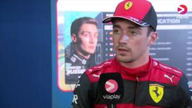 Interview met Charles Leclerc na afloop van de sprintrace F1 Brazilië ...