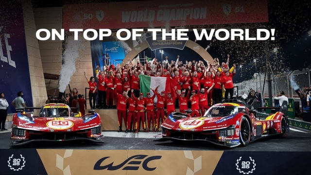 Ferrari Wins the WEC World Championship! | 2025 Season Finale ...