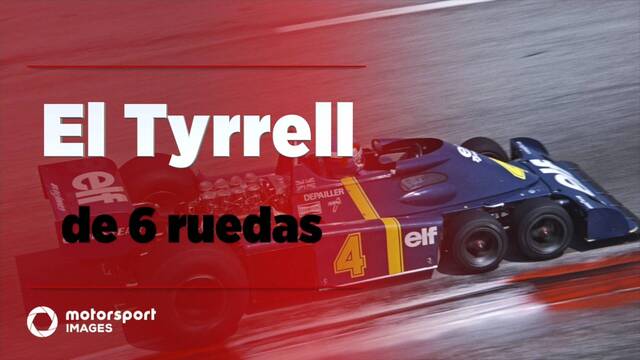 El Tyrrell F1 de seis ruedas - Fórmula 1 Videos