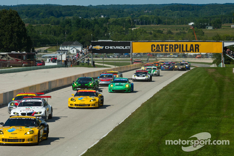 Corvette Racing on the Road to Road America