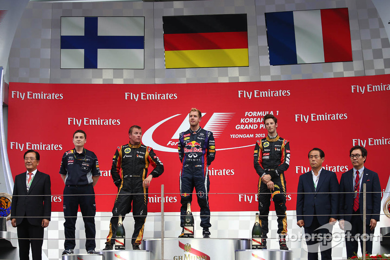 Podium lock out for Renault Power in Korean Grand Prix