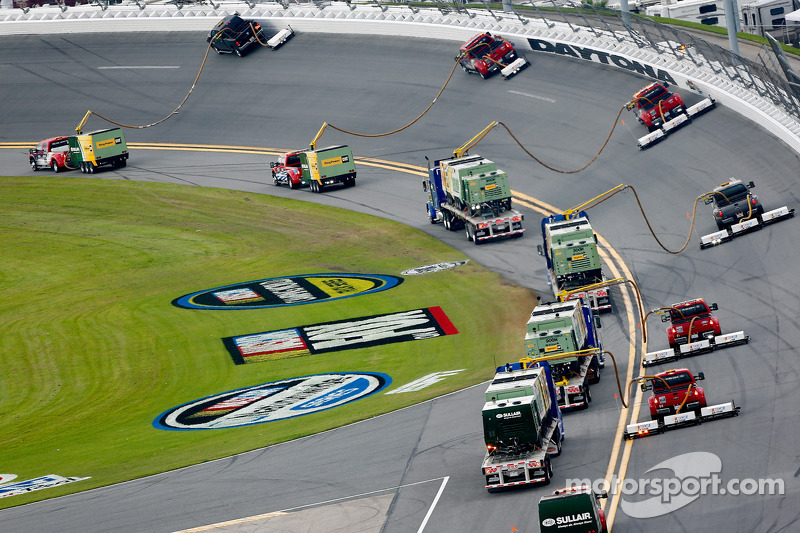 Titanic improvement in the track-drying system
