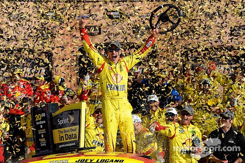 Logano wins his way into next round after late-race duel with Larson