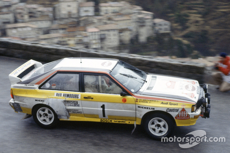 Monte-Carlo 1982 - Röhrl bat (sèchement) les Quattro