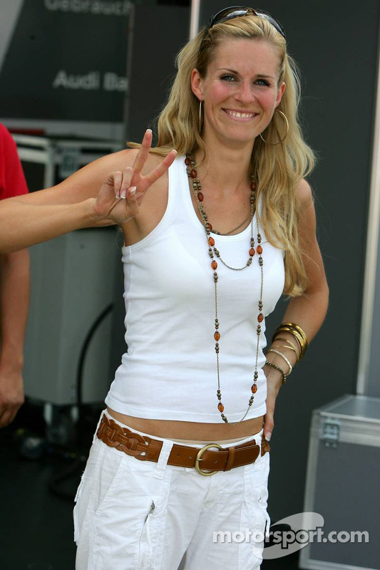 Eve Scheer Girlfriend Of Frank Stippler At Norisring